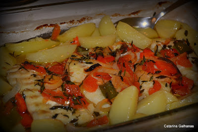 What´s cooking: BAKED FISH WITH POTATOES - PORTUGUESE STYLE