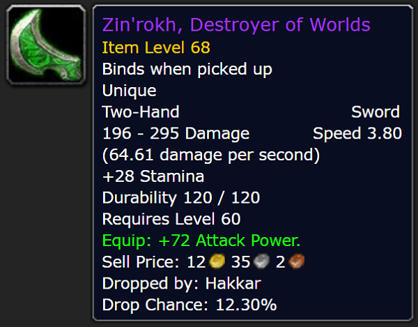 Silvite Soltis!: Top 5 - Zul'Gurub Drops