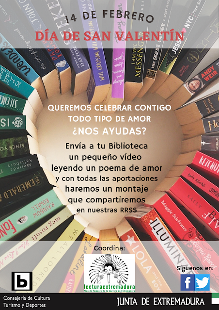 Proyecto Bibliotecas vivas: San Valentín - Ayuntamiento de Guadiana