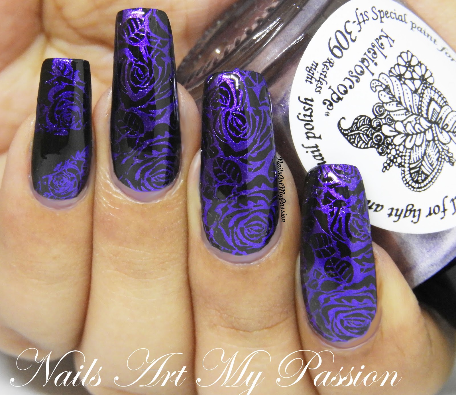 Nail Art My Passion: Gothic Nails using Born Pretty Celebrations BPX-L014