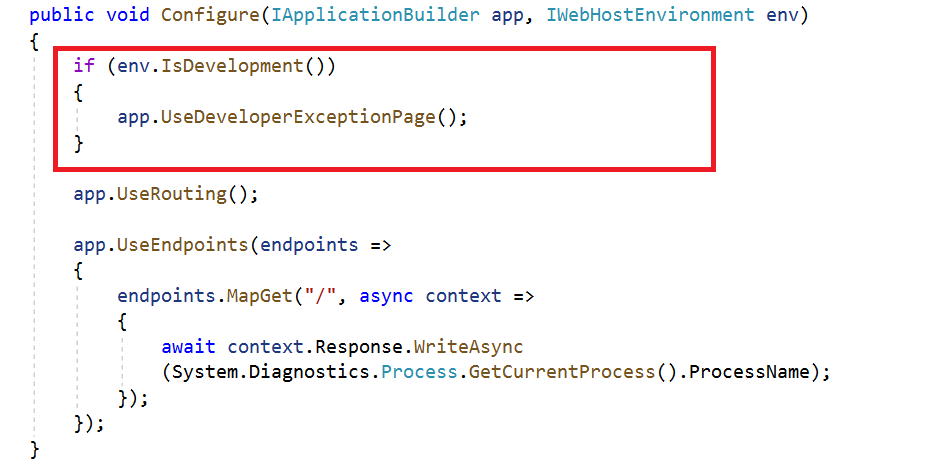 ASP .NET Core launchSettings.json file - CoreProgram