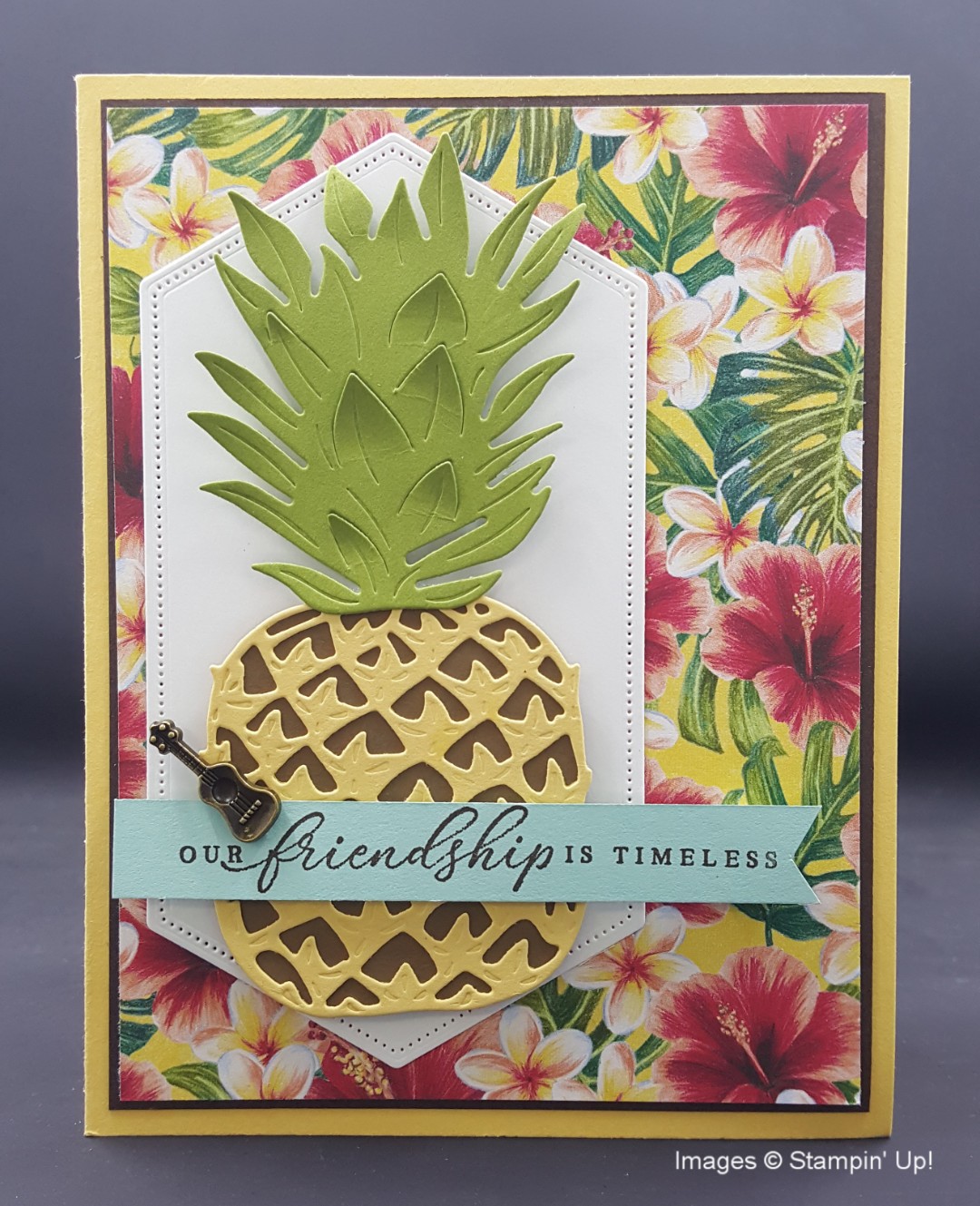 Stamping with Claudia (formerly in GA): Timeless Tropical Swap Card