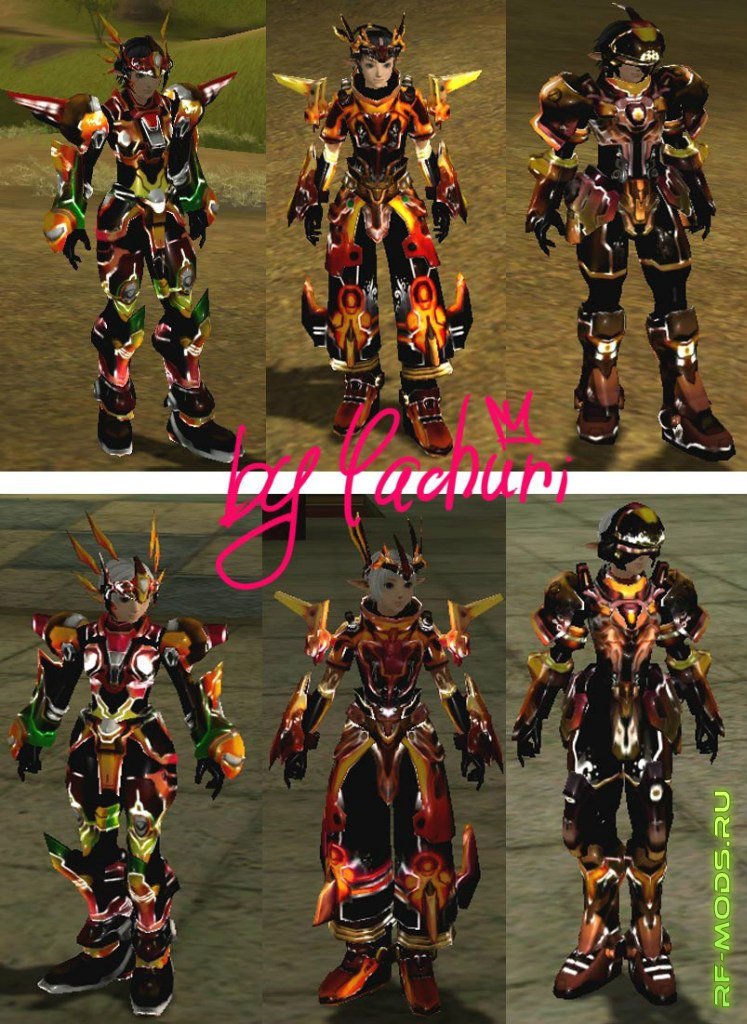 Orange Set [ 55 ] | Rising Force Online