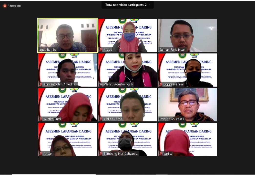 Program Studi Manajemen Fakultas Ekonomi Univet Bantara Sukoharjo Raih Akreditasi B dari BAN PT ...