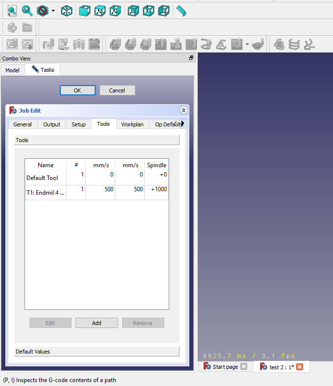 การใช้ workbench path ใน free cad ทำ cam