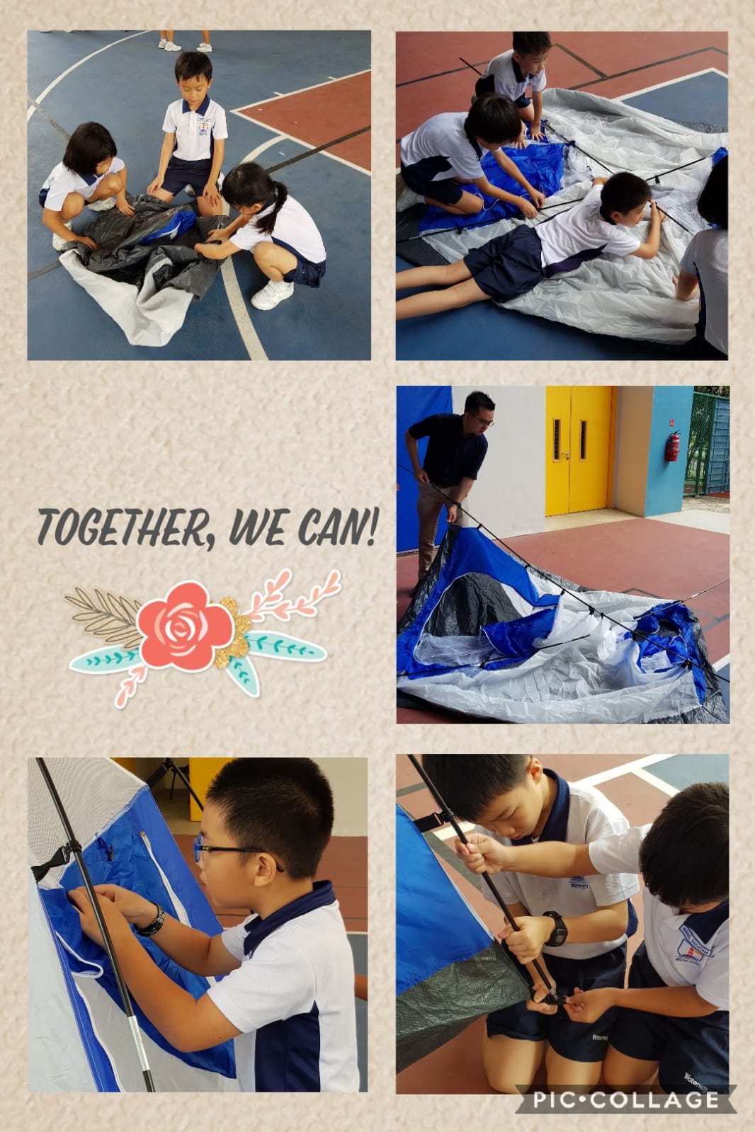 P2E Class Blog: Outdoor Education - Tent Pitching