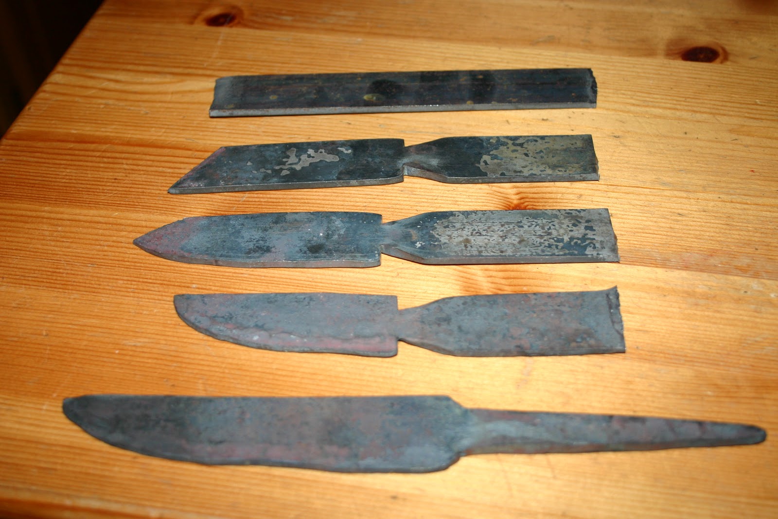 Smedjan: Pedagogisk tavla för att smida en kniv!