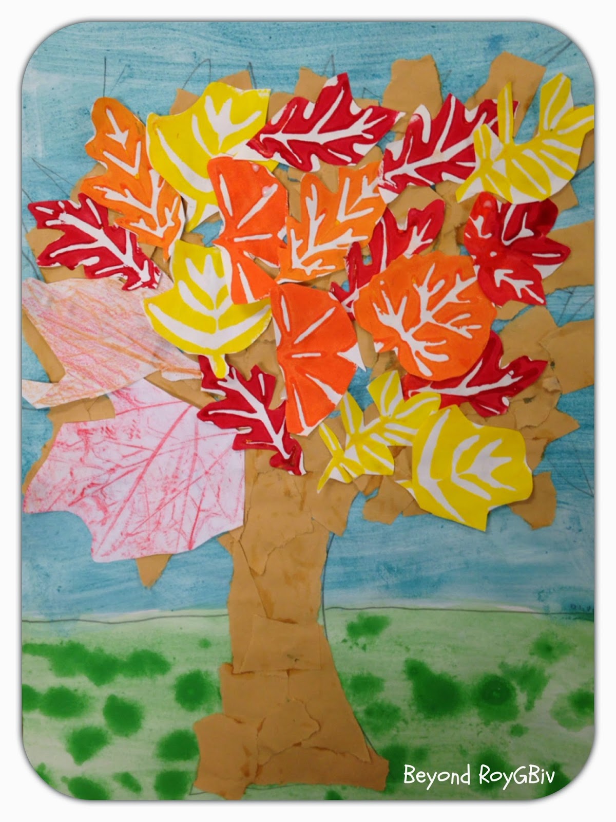 Beyond ROY G. BIV: First 1st Grade Project...CHECK!