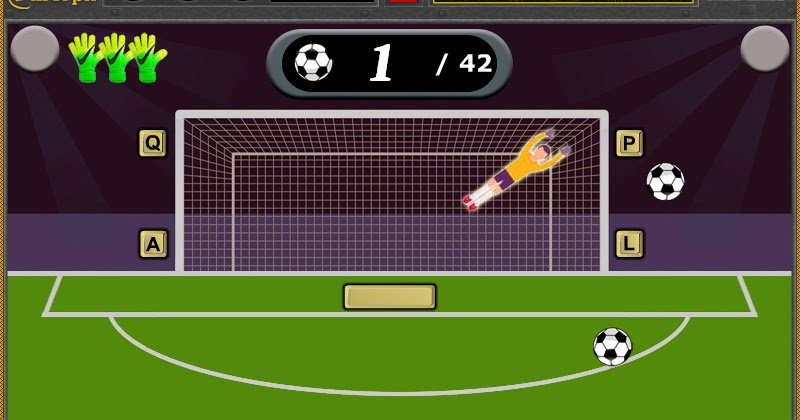 Electronic Game School: Goalkeeper Game