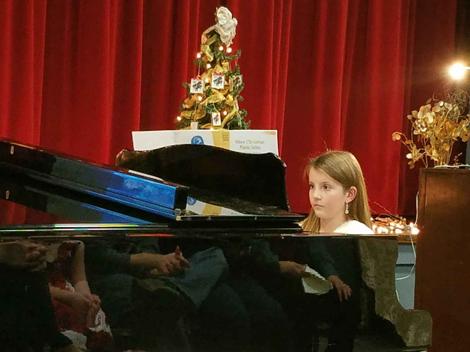 Nielsen Family: Christmas Piano Recital.