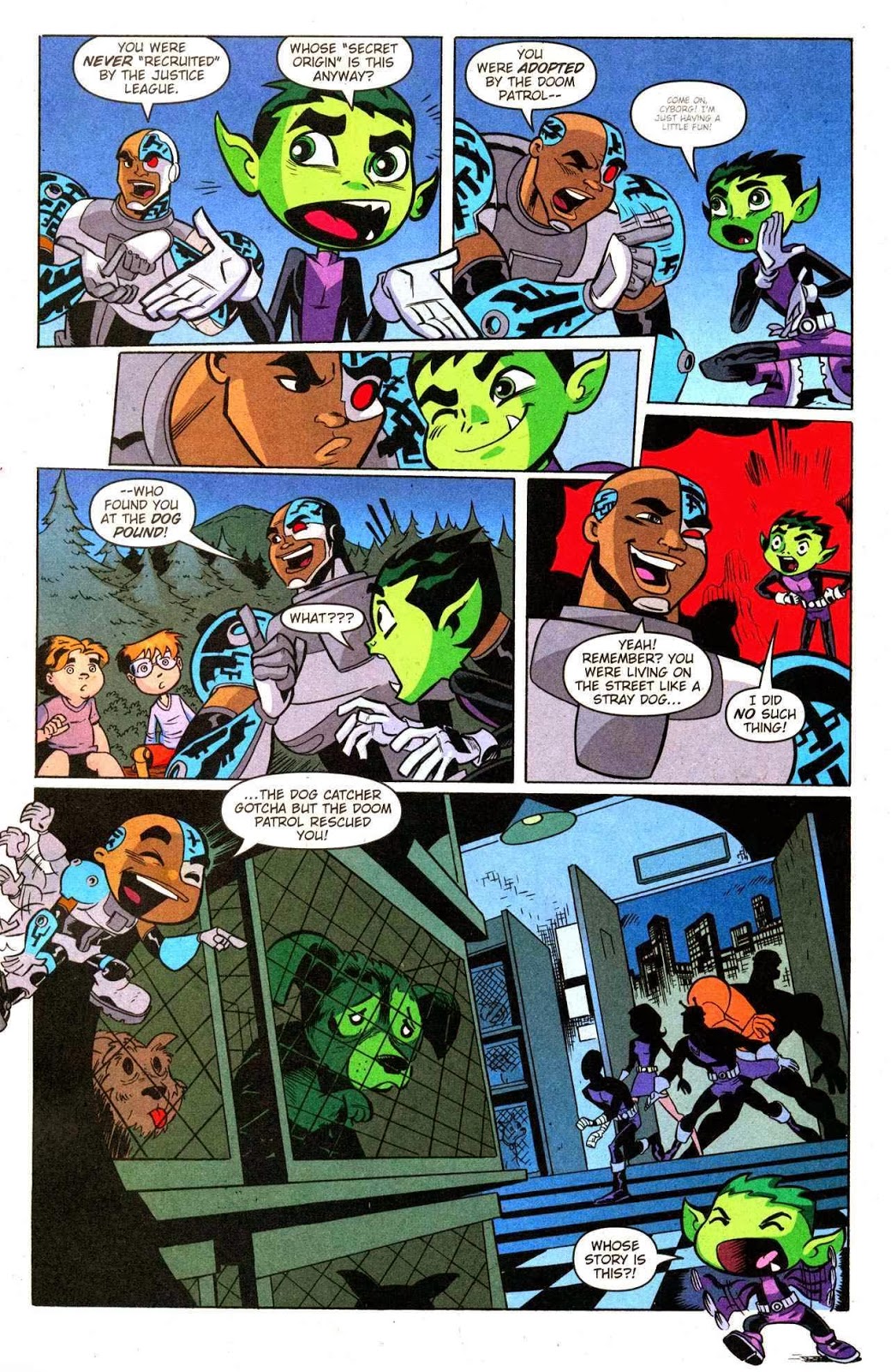 Teen Titans GO! Comic book series: Teen Titans GO! Issue 45 - Biography ...