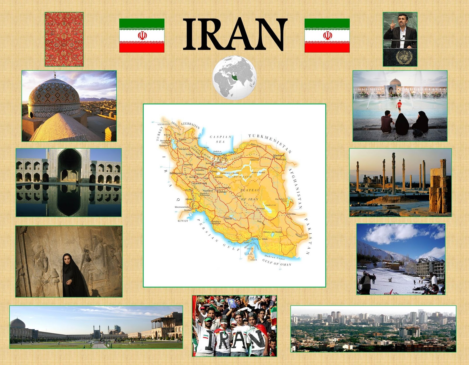 GIS Research and Map Collection: Maps of Iran Available from Ball State ...
