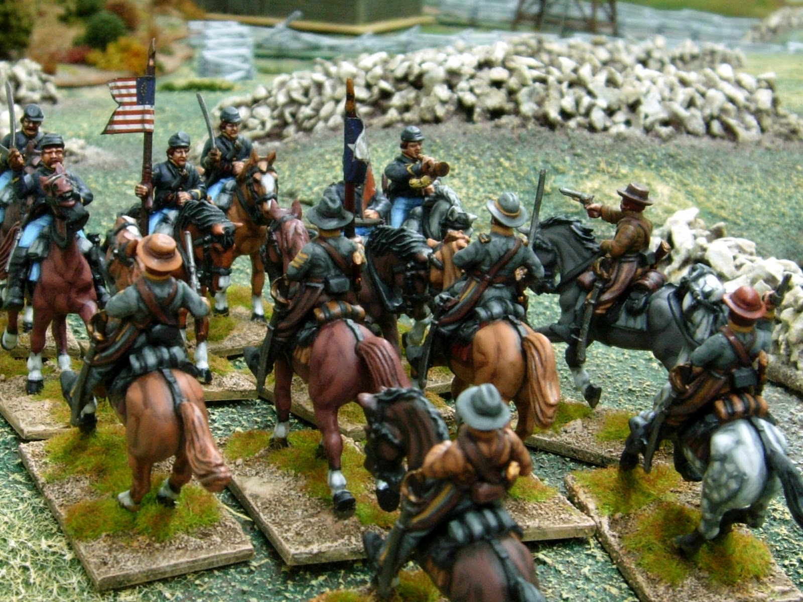 Wargaming with Silver Whistle: Perry's ACW