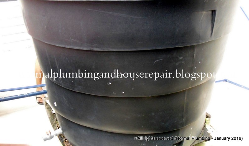 NORMAL PLUMBING: MENUKAR TANGKI POLY DI KOTA WARISAN, SEPANG, SELANGOR
