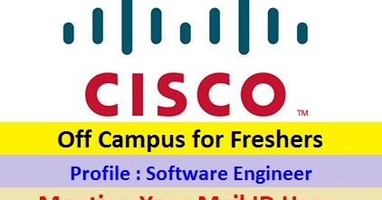 Cisco Job Openings for Freshers as Software Engineer - Bangalore ...