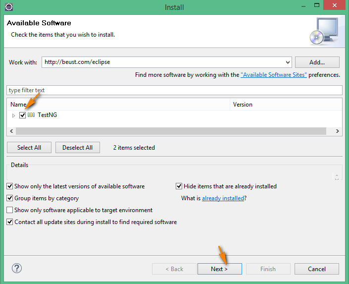 Selenium-By-Arun: Installing TestNG in Eclipse IDE for Selenium Selenium-By-Arun: Installing TestNG in Eclipse IDE for Selenium