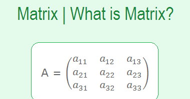 10 Math Problems: Matrix | What is Matrix?
