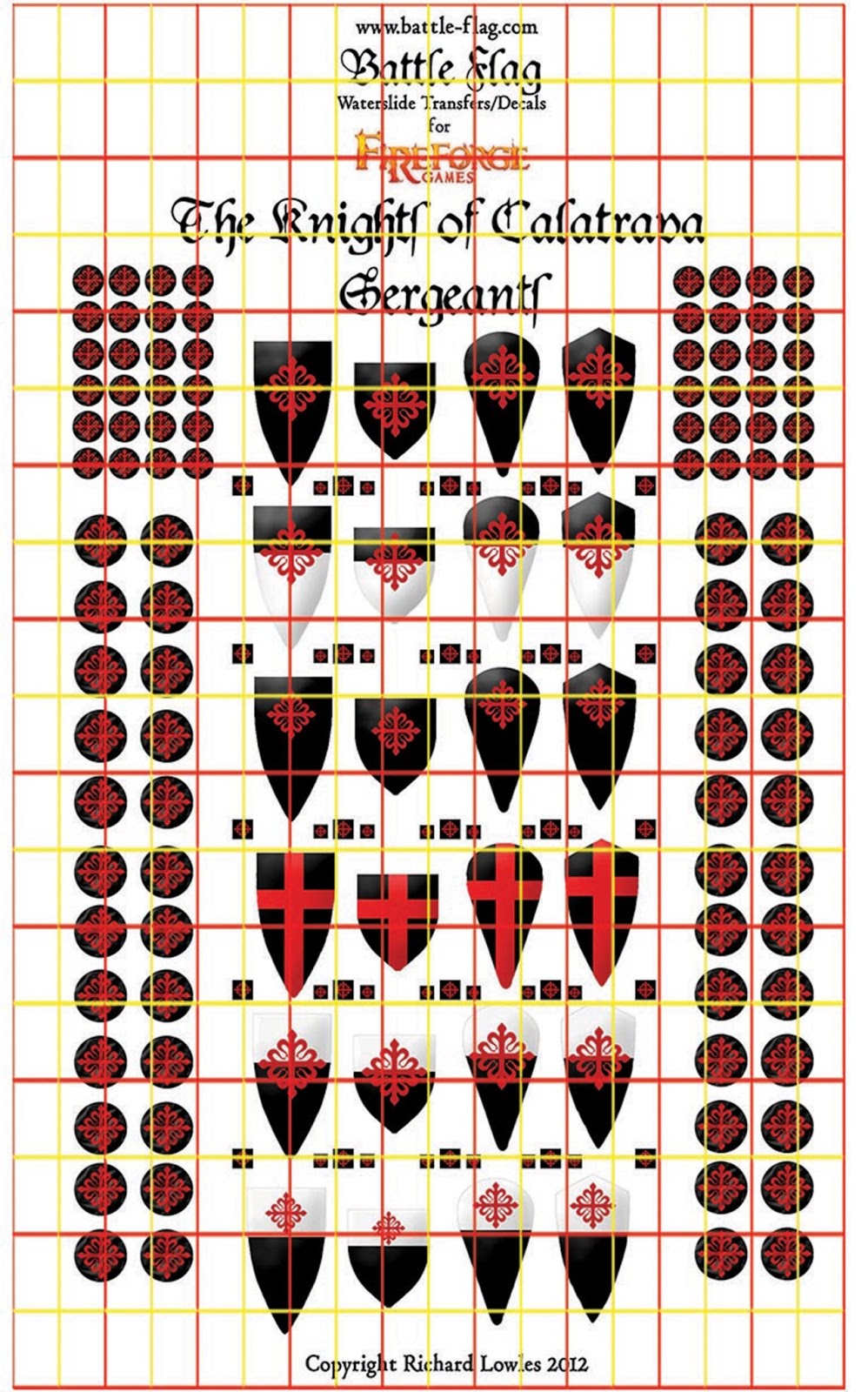 New Fireforge Waterslide Transfers and Decals for the Sergeants ...