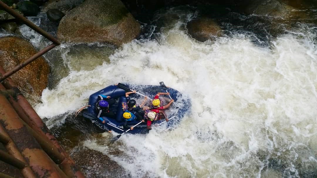 Kedah | Meredah jeram @ White water rafting di Sungai Sedim