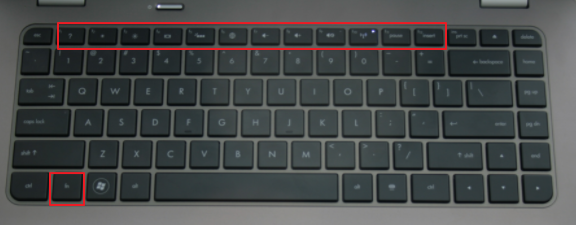 albert's blog: [HP Laptop] Function Keys 問題