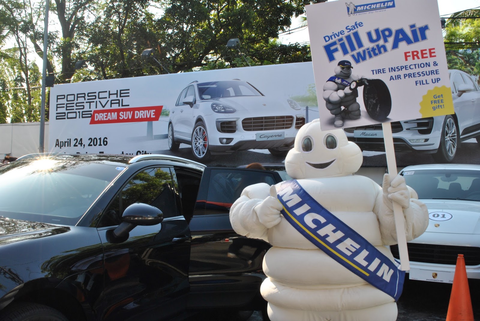 Michelin Boosts Porsche Dream SUV Drive Event with Fill Up With Air ...