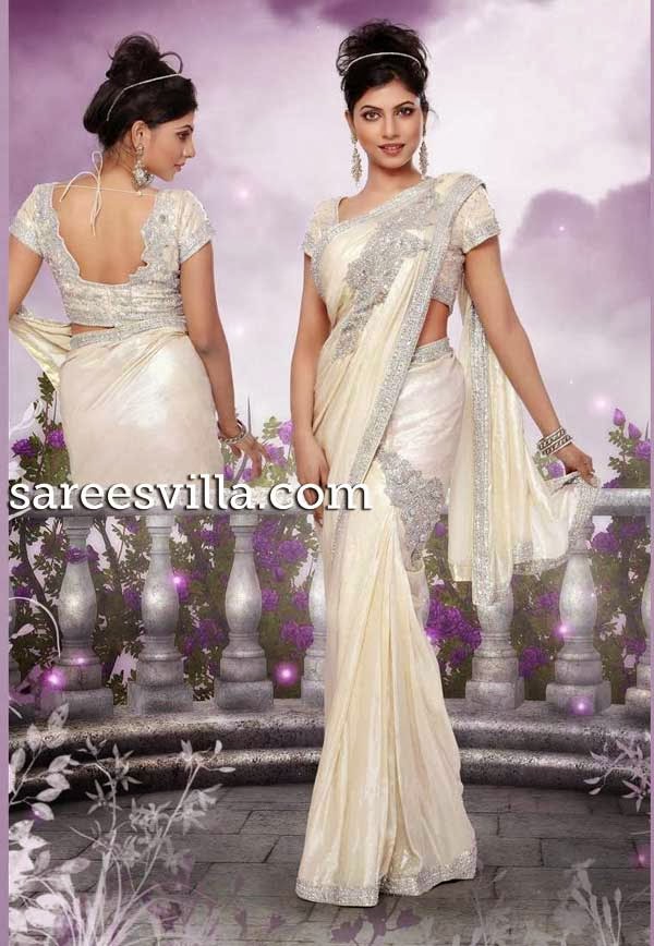Pre Stitched Sari Designs | Sarees Villa