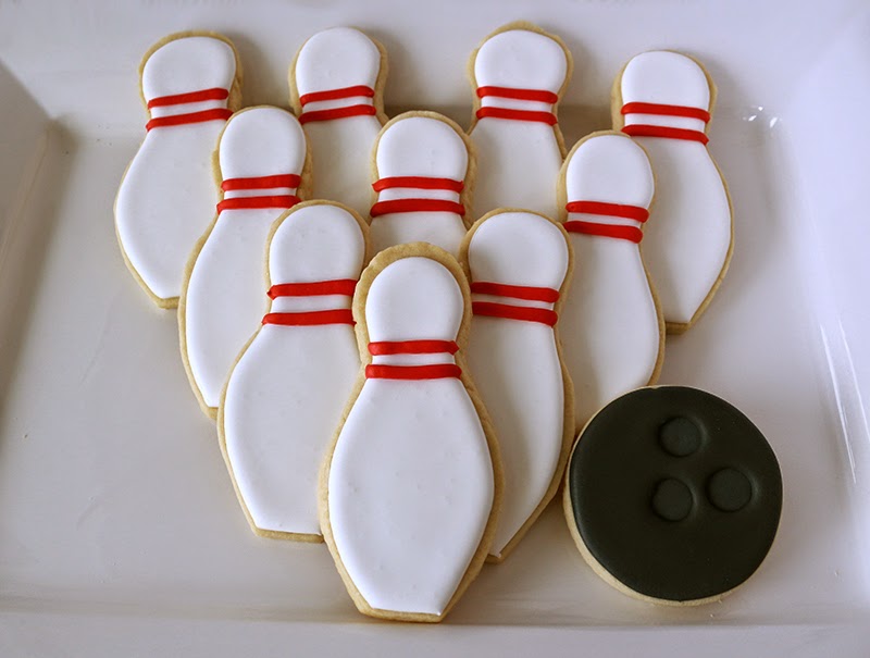 Jaclyn's Cookies: Bowling Cookies