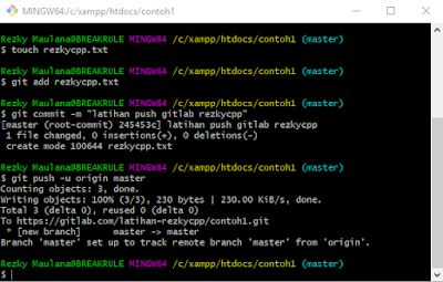 Tutorial Gitlab : Cara Mudah Push File | RZDev: Belajar Programming!