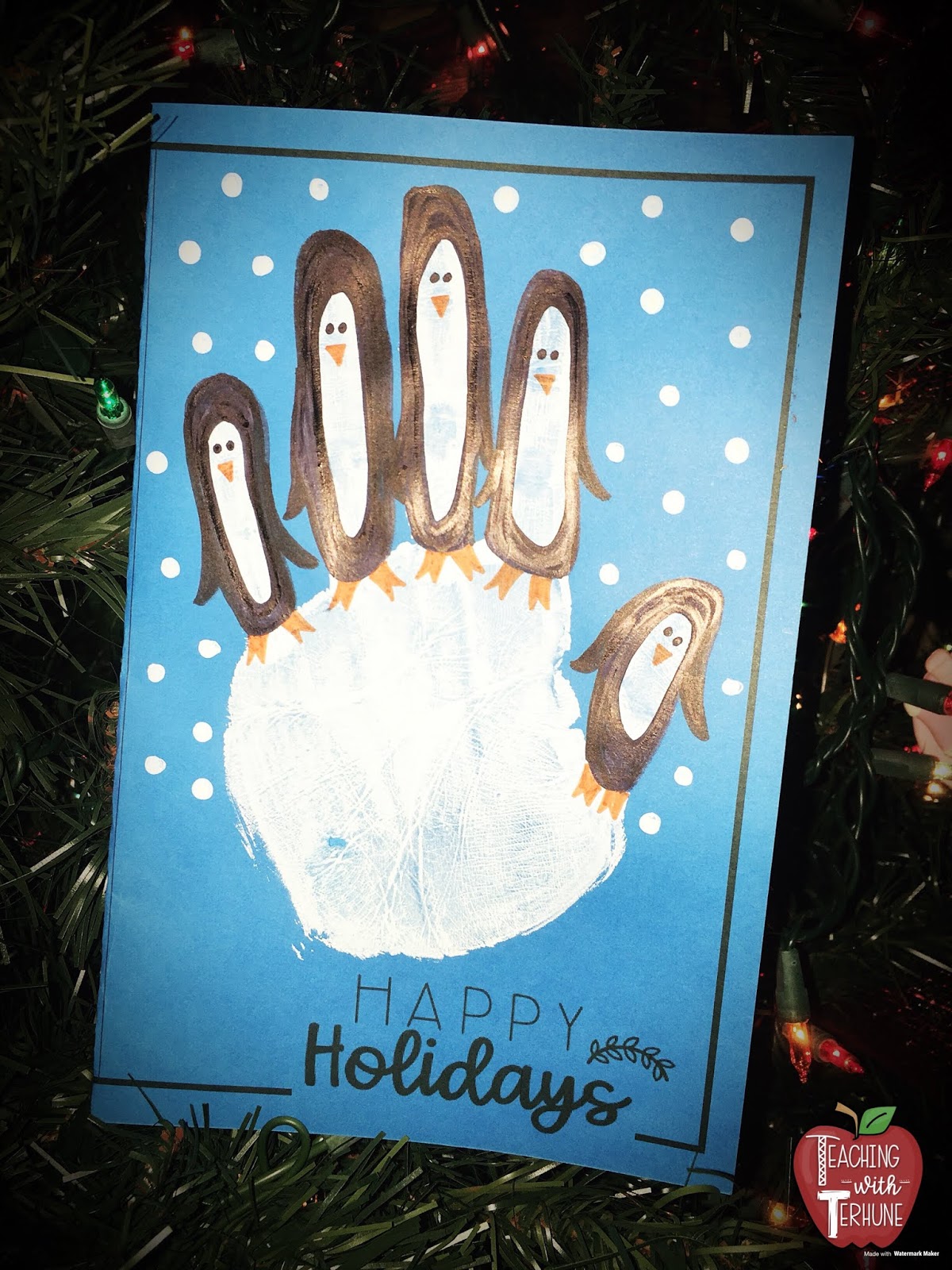 Teaching With Terhune: CHRISTMAS CARD IDEAS FOR PARENTS