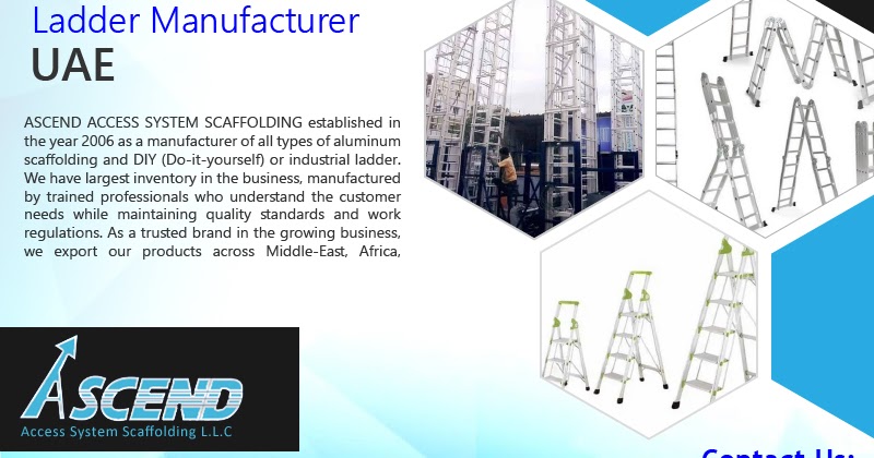 Welcome to Ascend Access System Scaffolding L.L.C: Ladder Manufacturer ...