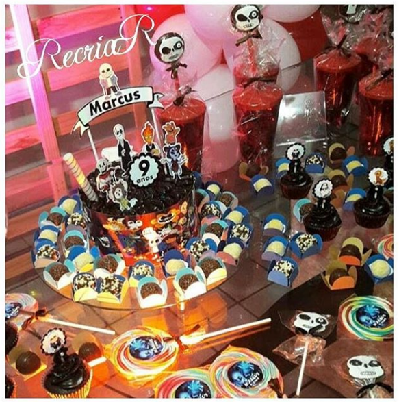 ideas para una fiesta de Undertale