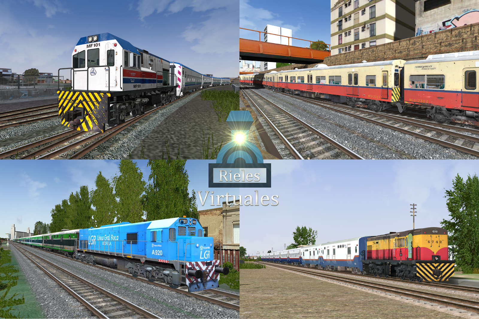 Msts train simulator - luxroc