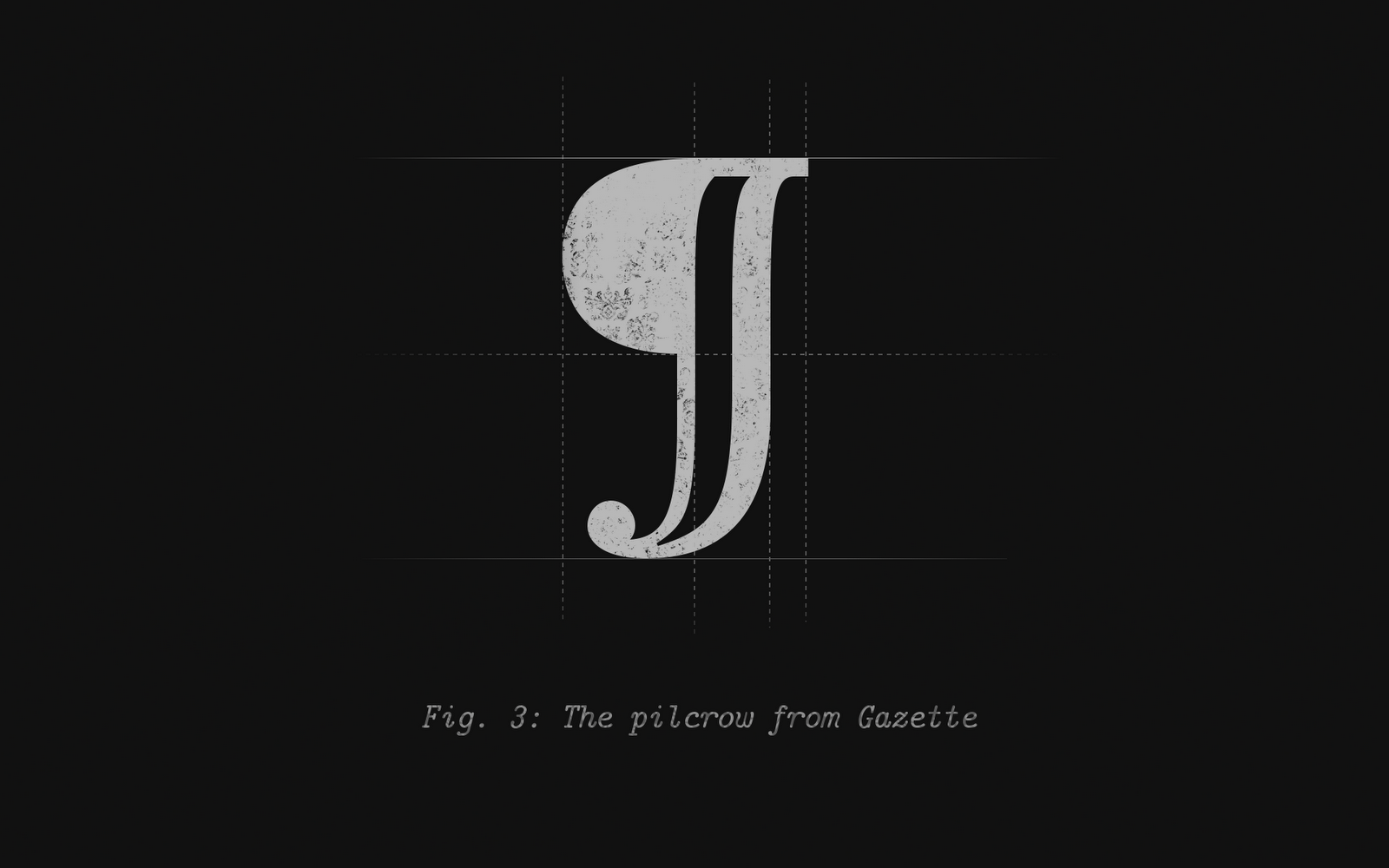 A Writer's Desk: The Pilcrow