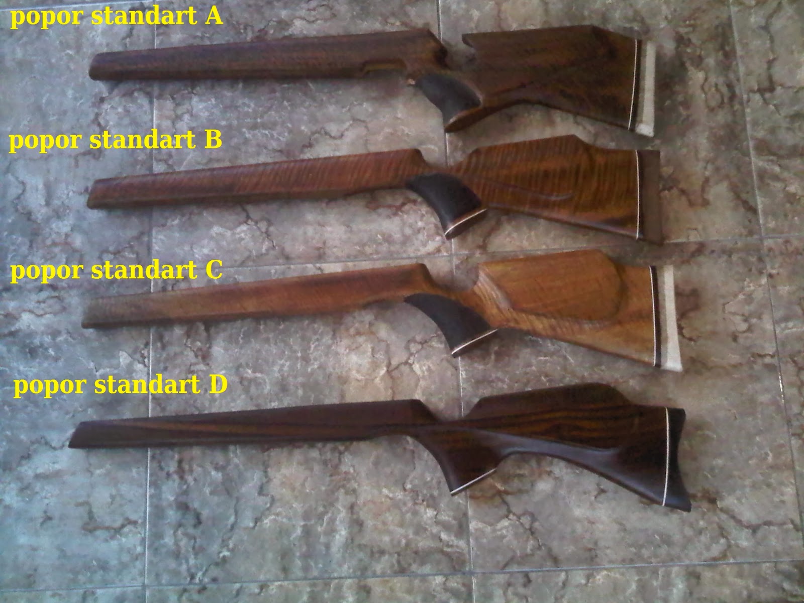 POPOR AB senapan angin: produk