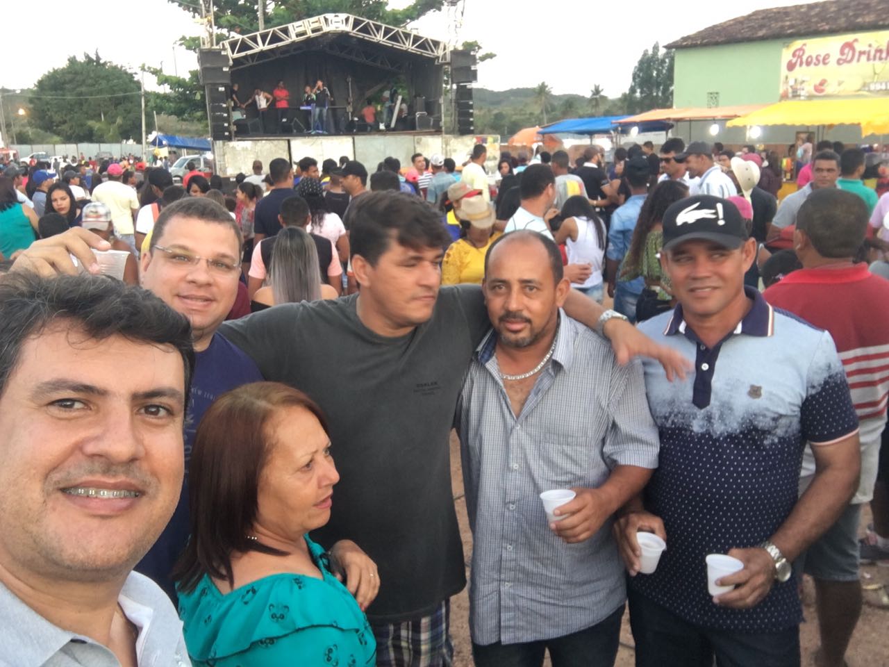 O presidente André Graça prestigiou a Cavalgada da Paz