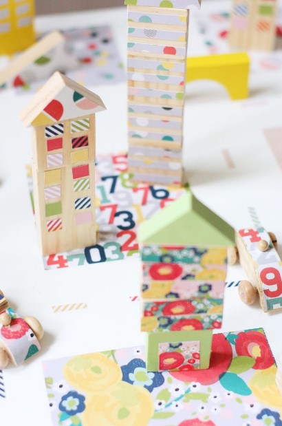 DIY Block City Table