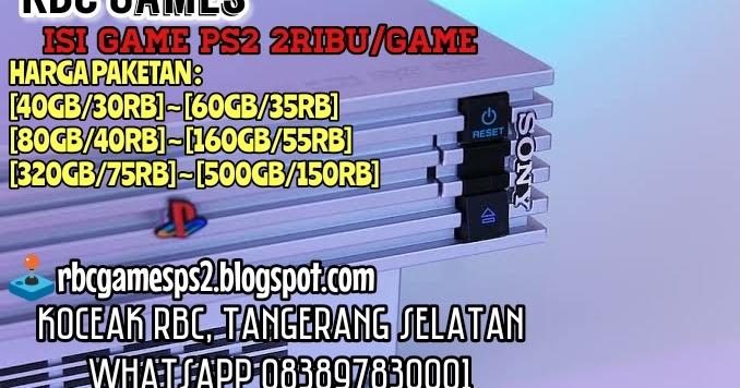 ISI GAME PS2, PS3 CFW/OFW, PS4 HEN TANGERANG SELATAN: LIST GAME PS2