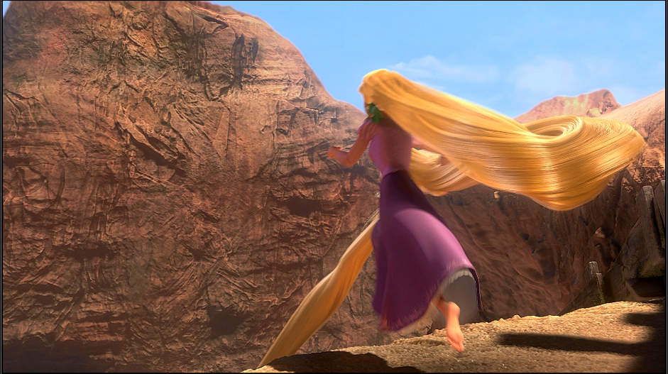 Anime Feet: Tangled (Movie): Rapunzel, Part 5 of 6