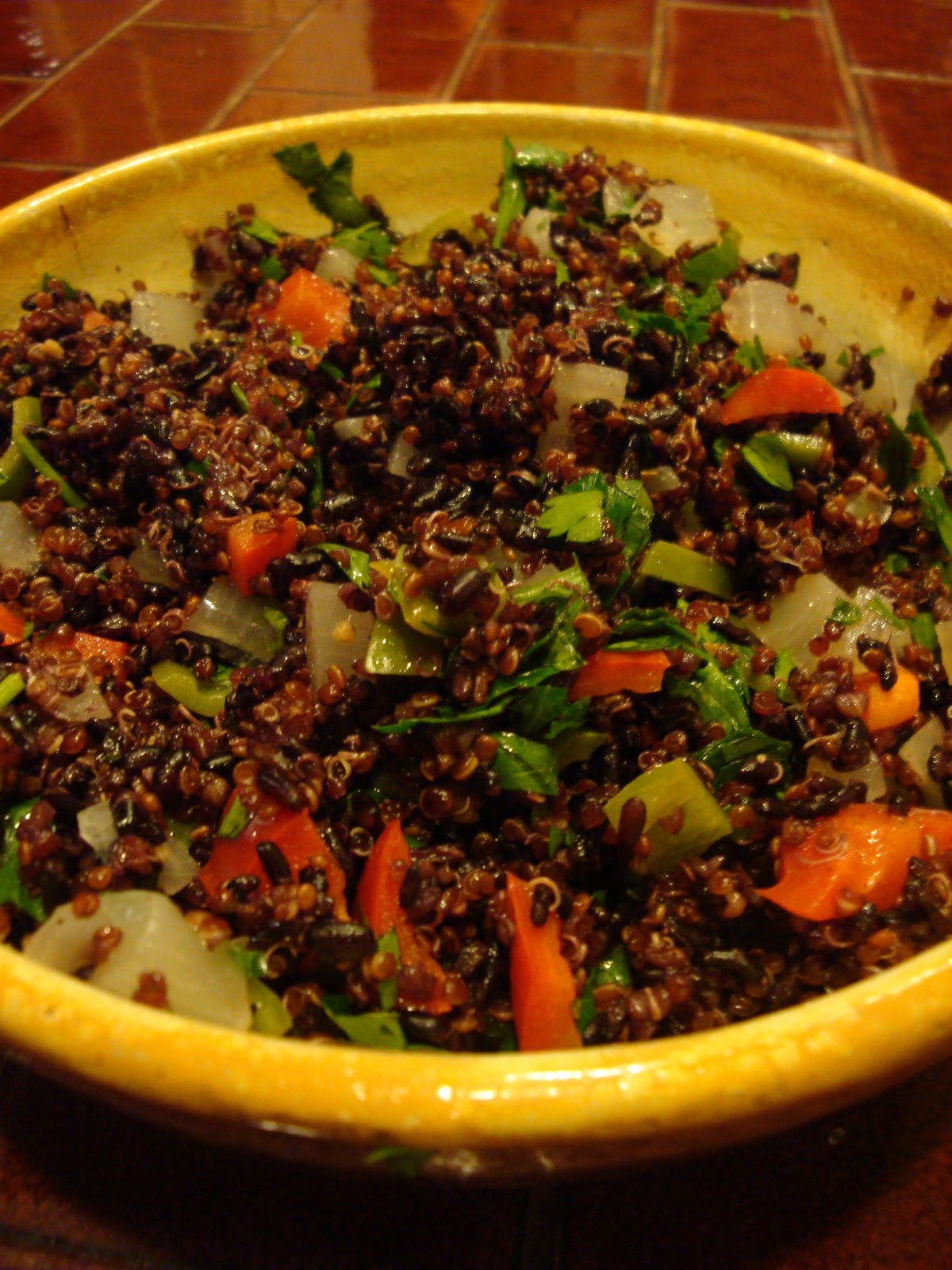 Stealth Cooking: Mexican Quinoa and Black Rice - Two Ways