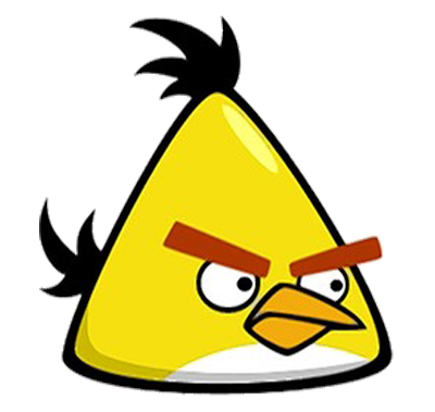 ANGRY BIRDS AMARILLO - DIBUJOS EN TECNOPOR - DECORACIONES CON TECNOPOR ...