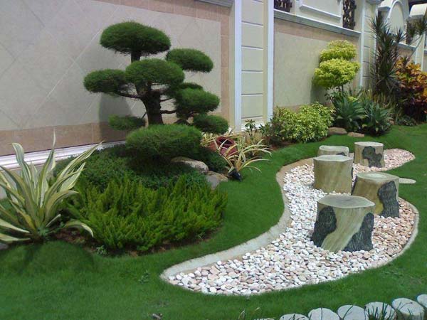 26 Cool Pebble Design Ideas for Your Courtyard | Garden Design