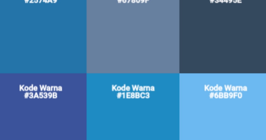 Kumpulan Kode Warna FLAT UI Terlengkap | Go Explore Nusa Penida and ...