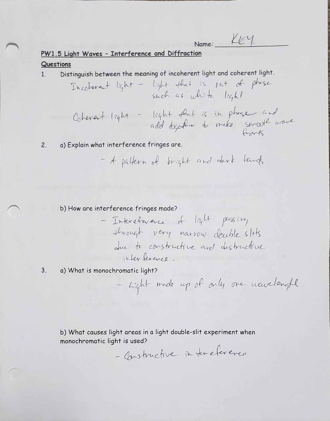 Mr. Kasprick's Physical Science 20 Class: PW1 - Investigate the ...