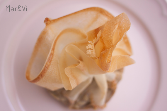 hoy cocino yo: Saquitos de pasta brick rellenos de champiñon | Cocina