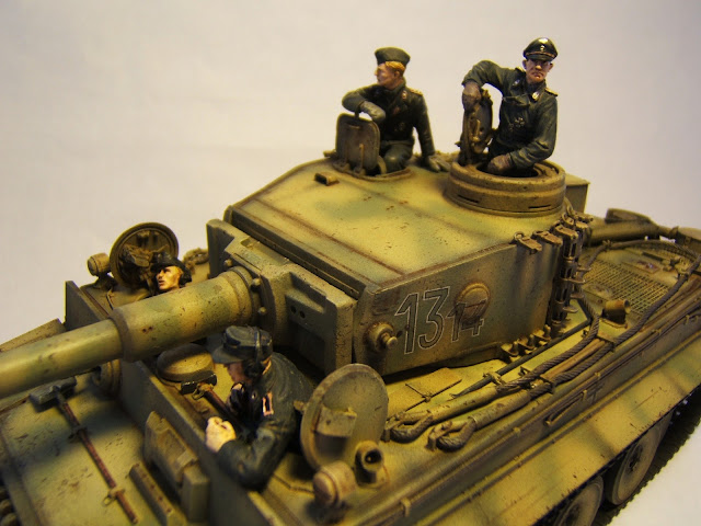 Dave's Tank Workshop : Tiger 1 (mid) - LSSAH - Russia July 1943