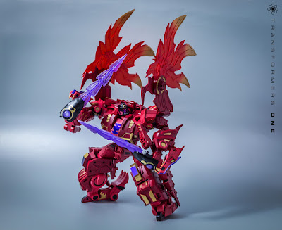 Transformers Square One: Fans Hobby MasterBuilder MB-03B The Red Dragon