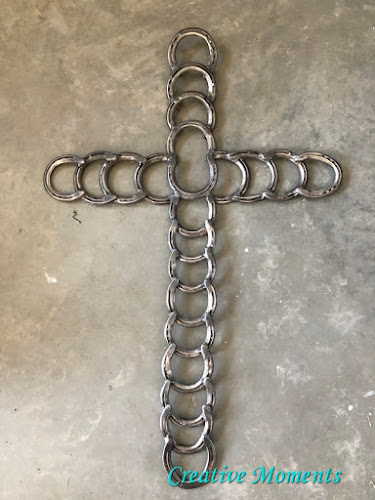 Welded Horseshoe Cross