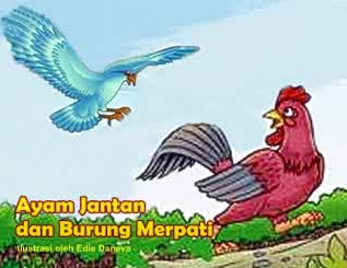Kumpulan Cerpen Fabel: Ayam Jantan dan Merpati