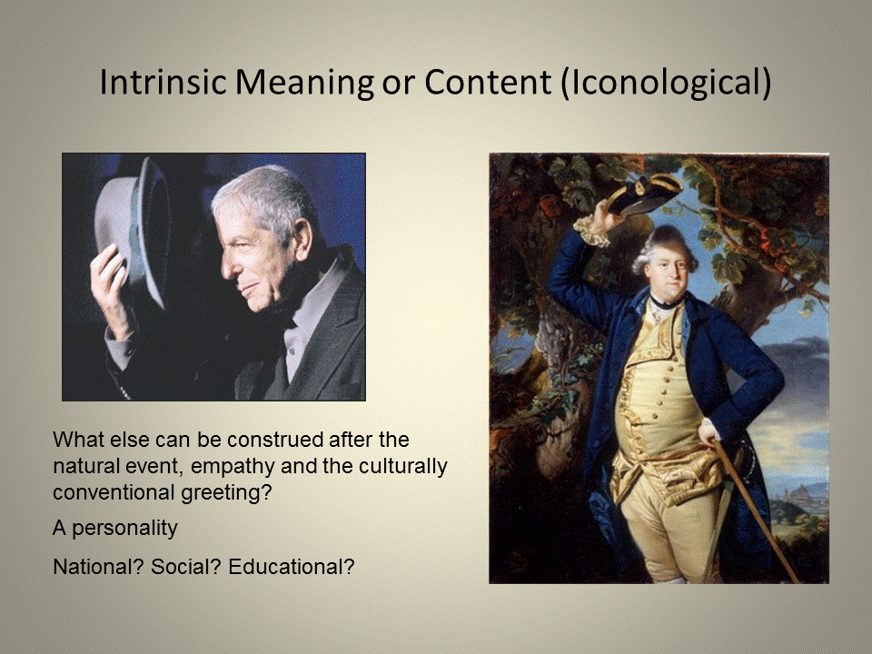 Histories of Fine Art: Content Analysis: Panofsky, Iconography- Iconology