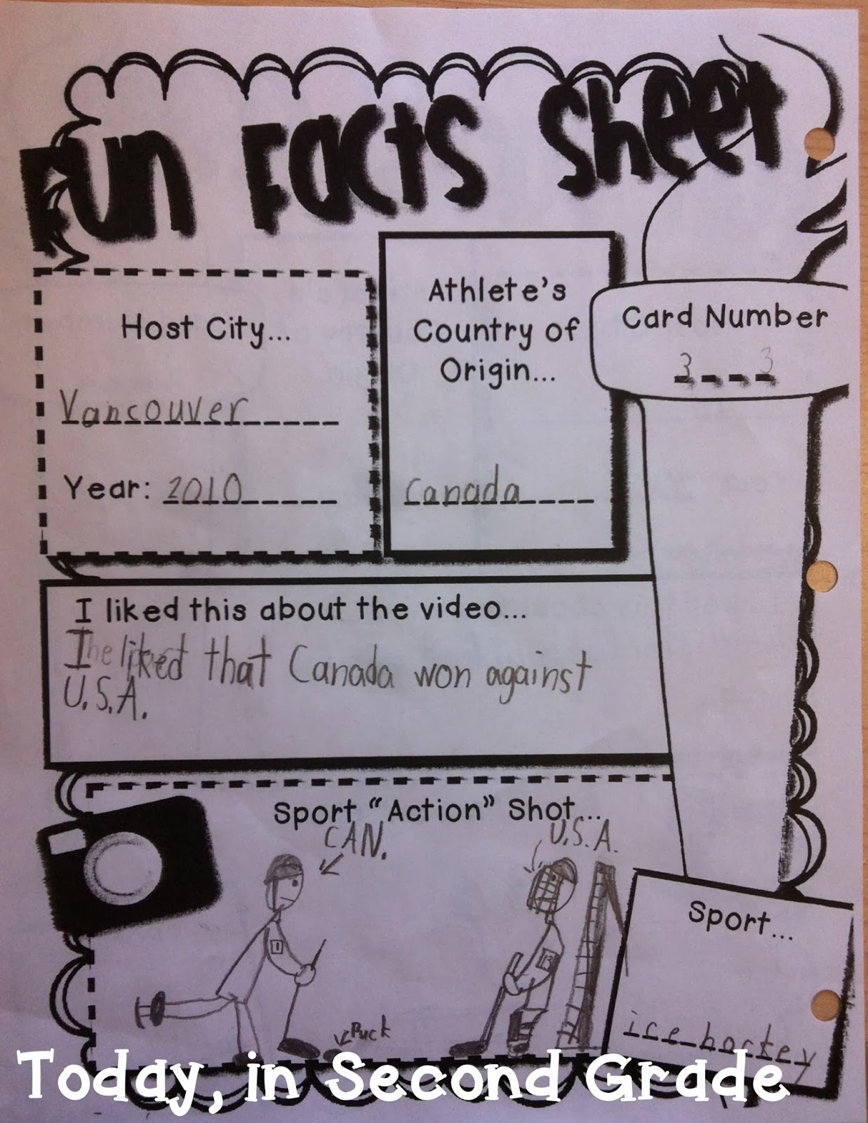 Olympic QR Code Fun! - Today in Second Grade